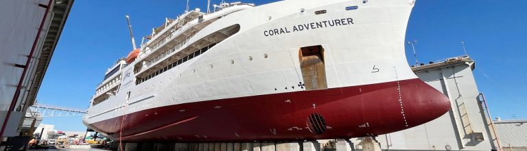 Coral Adventurer Embraces Next-Generation Hull Surface Technology ...